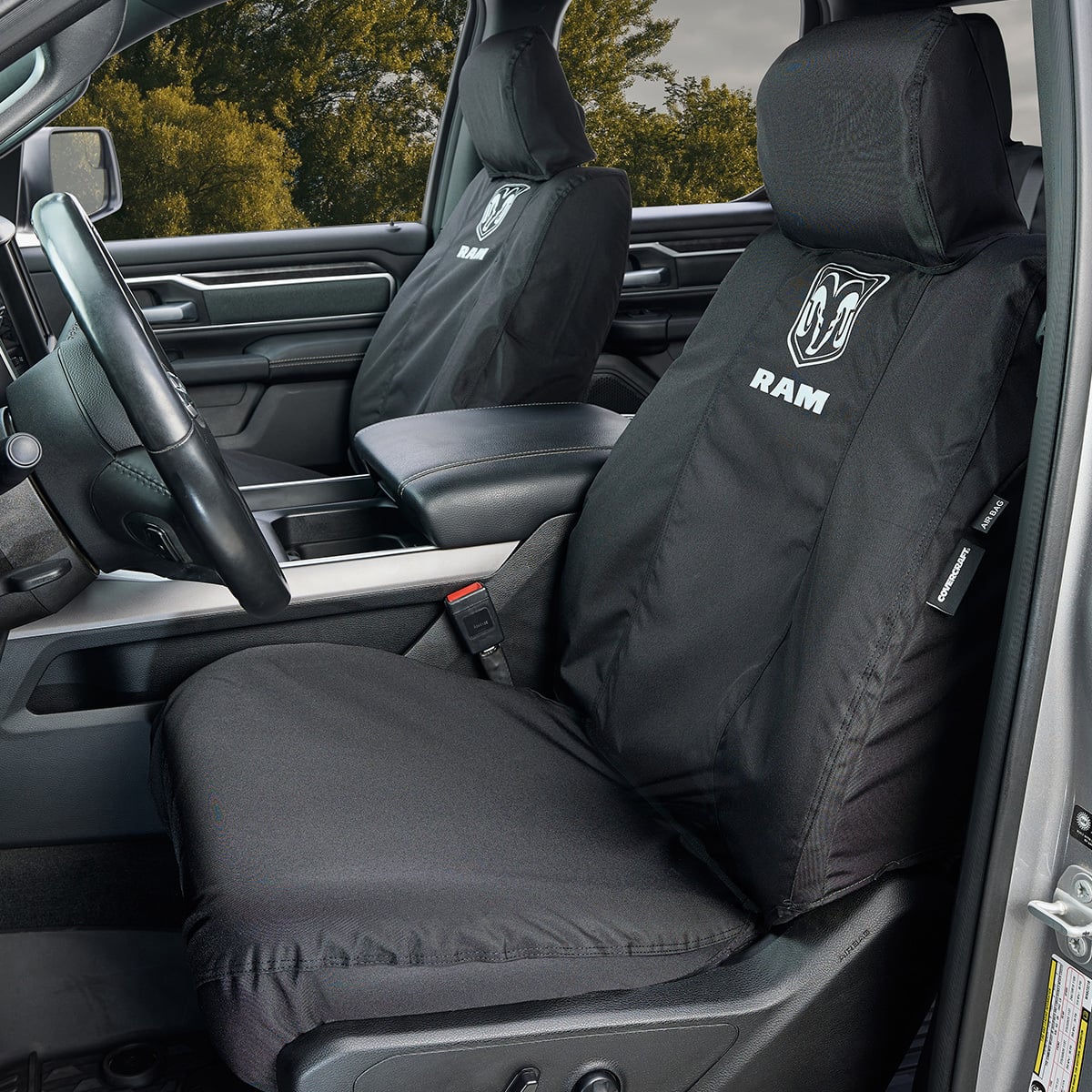 Ram Truck Logo Endura SeatSaver Custom Seat Covers