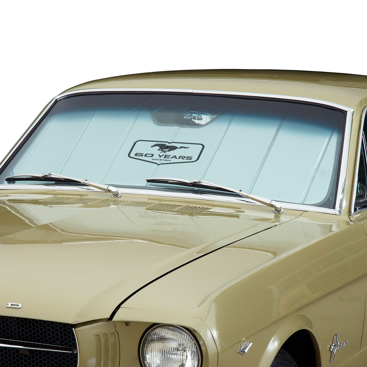 Mustang 60th Anniversary Black Logo UVS100 Sunscreen