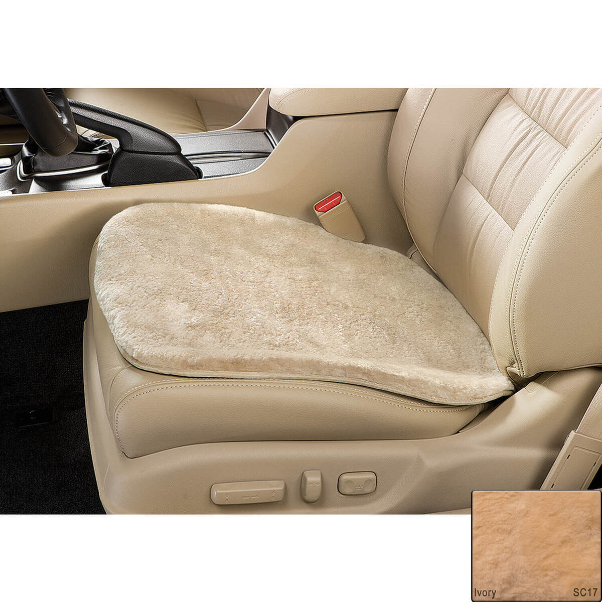 Sheepskin Bucket Seat Pad