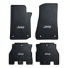 [NEW] Jeep Wrangler 2018-On Signature Rubber® Floor Mats with Jeep Logo