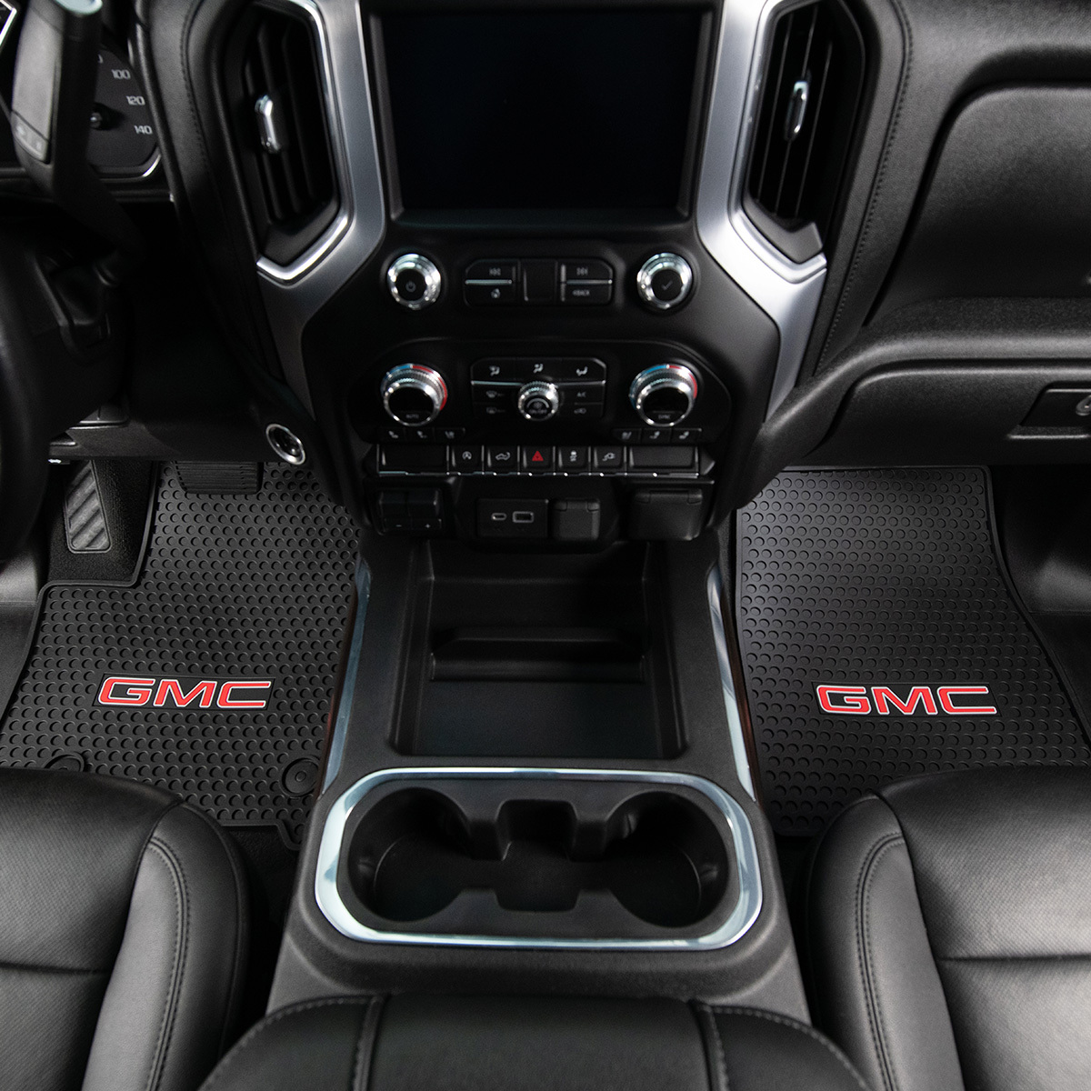GMC Sierra 1500 2020-On Signature Rubber® Floor Mats with Logo