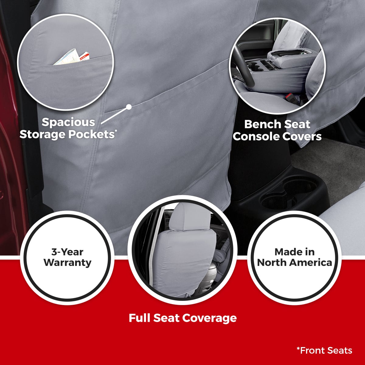 Polycotton SeatSaver Custom Seat Covers